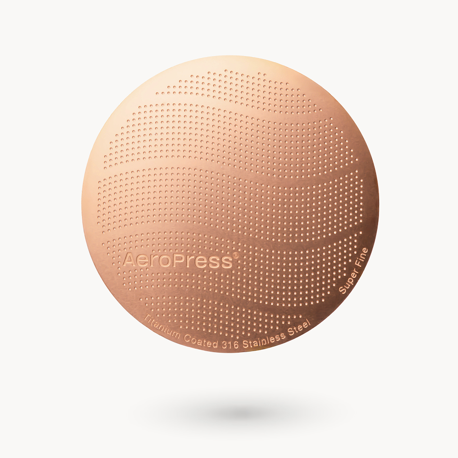 AeroPress Gold Tone Super Fine Filter - Standard – Aeropress UK